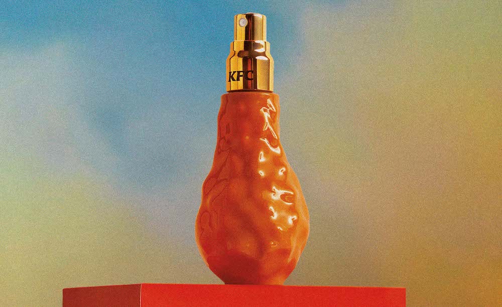 KFC lança perfume em forma de perna de frango frito: o Eau D'Uardo está ...